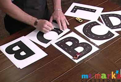 Preschool Letter Recognition Roads – Mr. Mark's Classroom